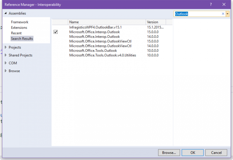 outlook_interop_05_reference - A DotNetWorker Site - .Net and surroundings